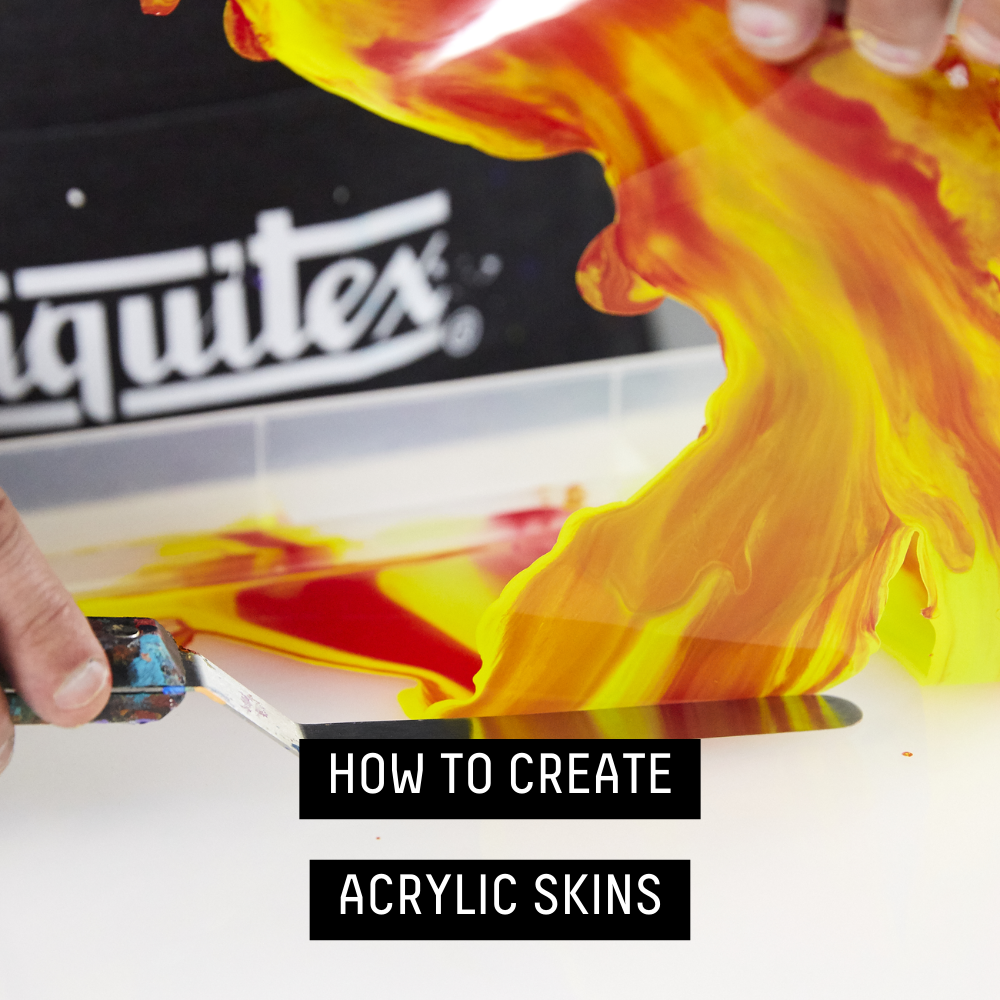 How to Create Acrylic Skins – Liquitex