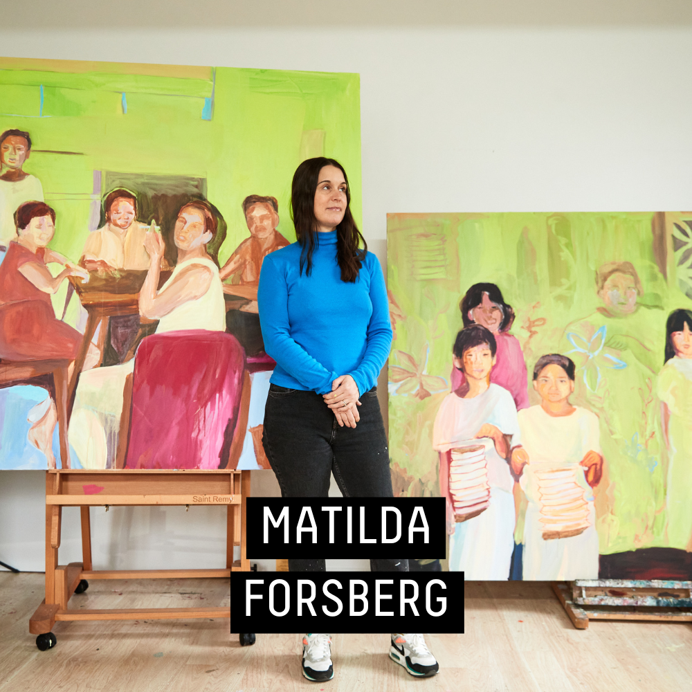 Matilda Forsberg - Artist Residency – Liquitex