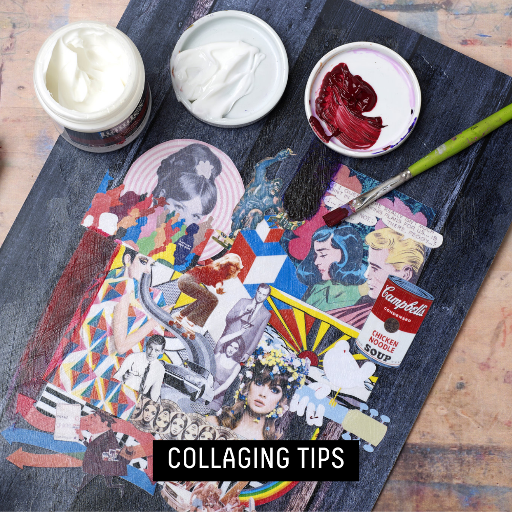Collaging - Art Tips – Liquitex
