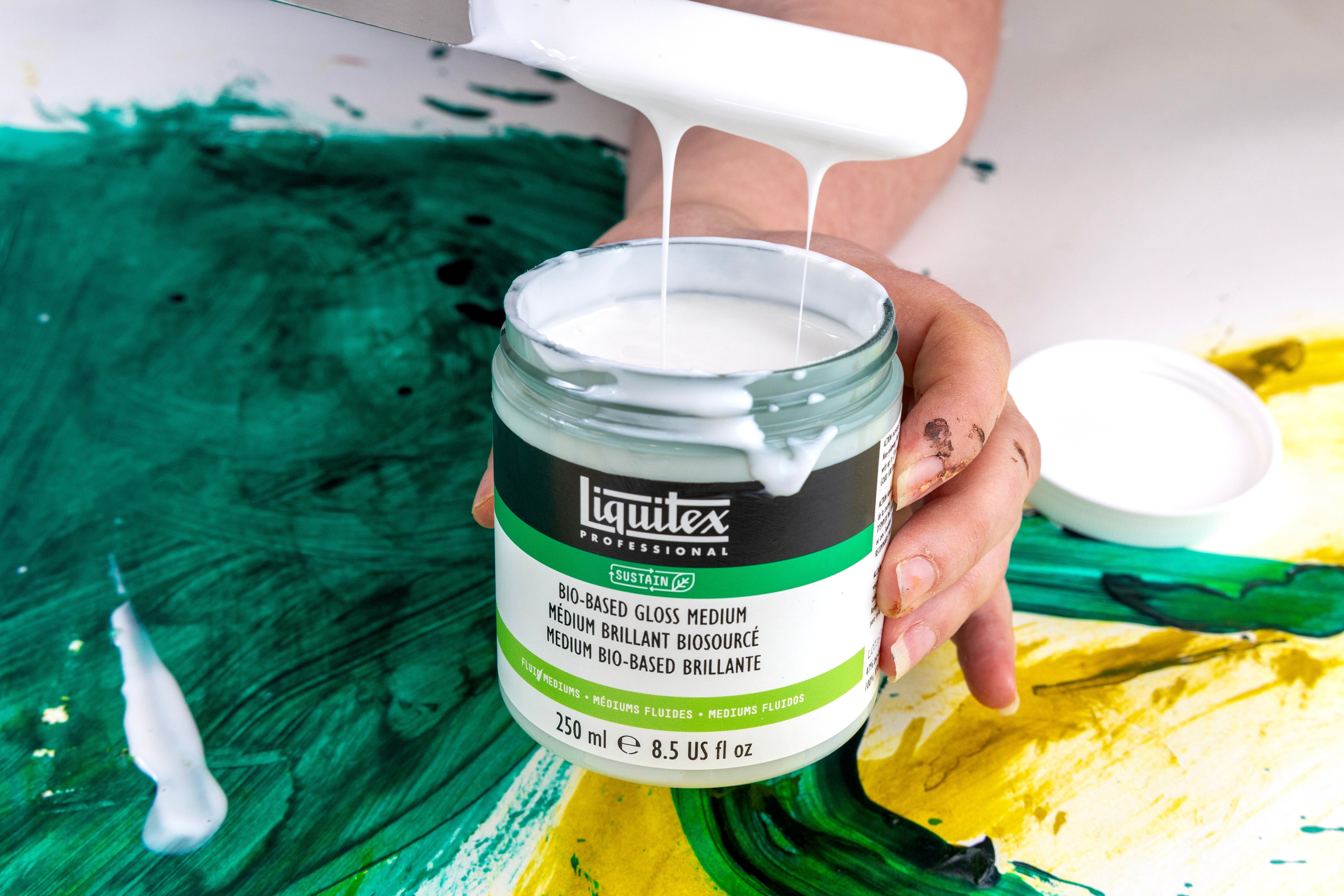 Bio-Based Heavy Acrylic Mediums – Liquitex
