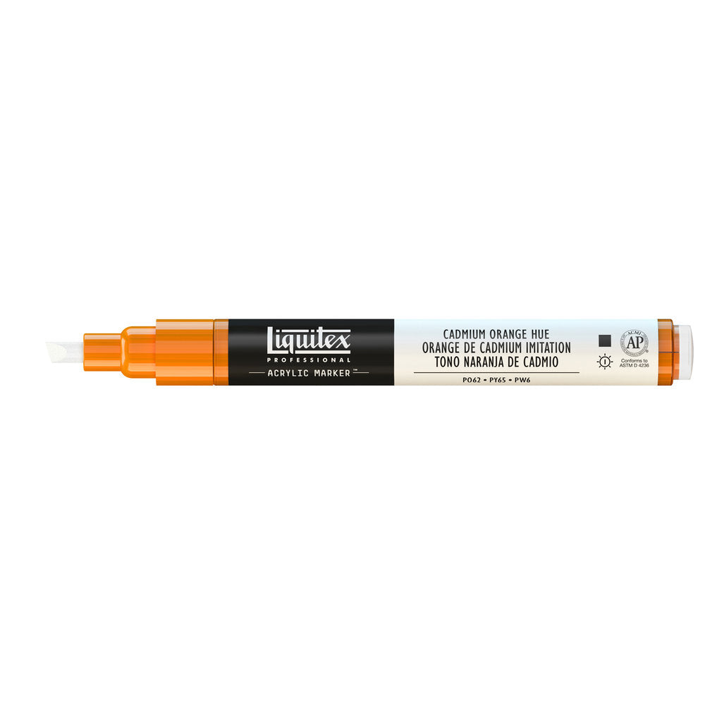 Professional Acrylic Marker - Cadmium Orange Hue – Liquitex
