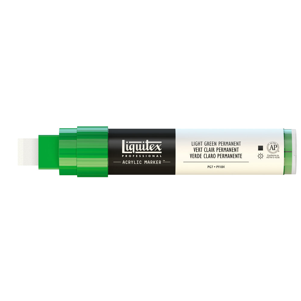 Professional Acrylic Marker - Light Green Permanent – Liquitex