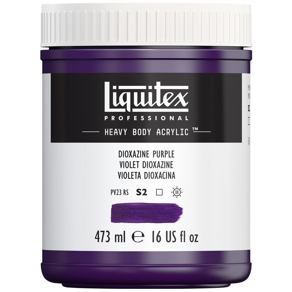 Professional Heavy Body Acrylic - Dioxazine Purple – Liquitex