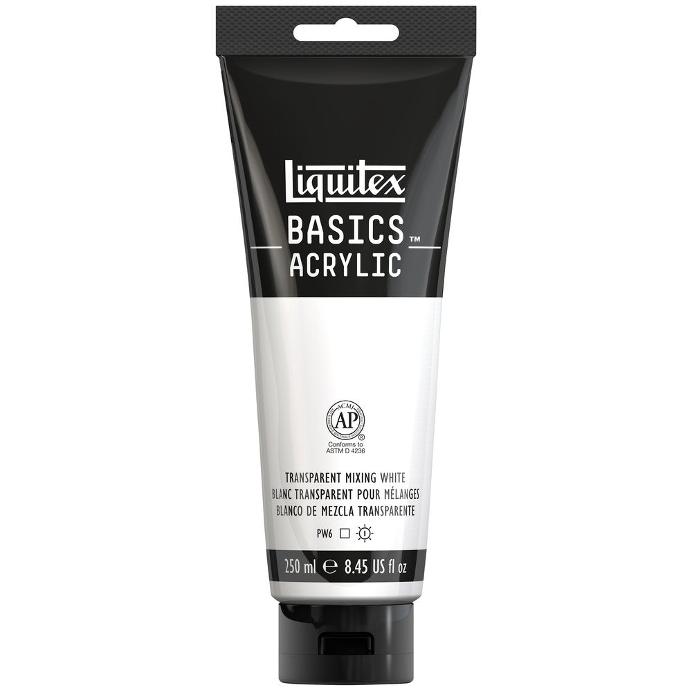Basics Acrylic Color - Transparent Mixing White – Liquitex
