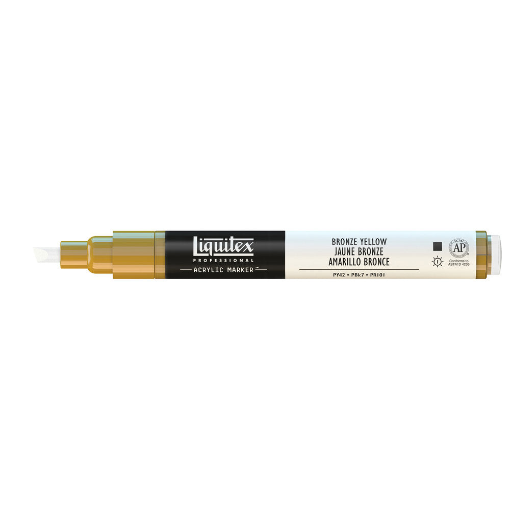 Professional Acrylic Marker - Bronze Yellow – Liquitex