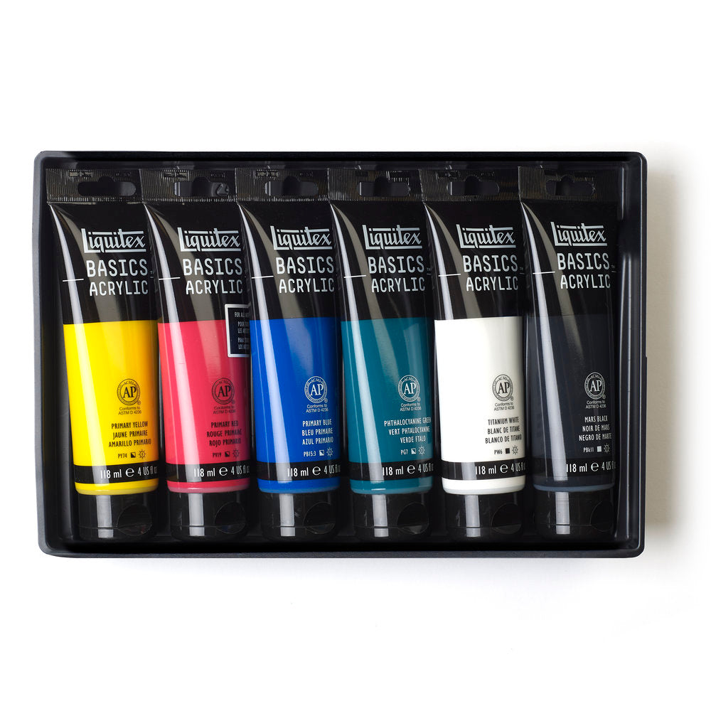 Basics Acrylic Starter Set - 6x118ml – Liquitex
