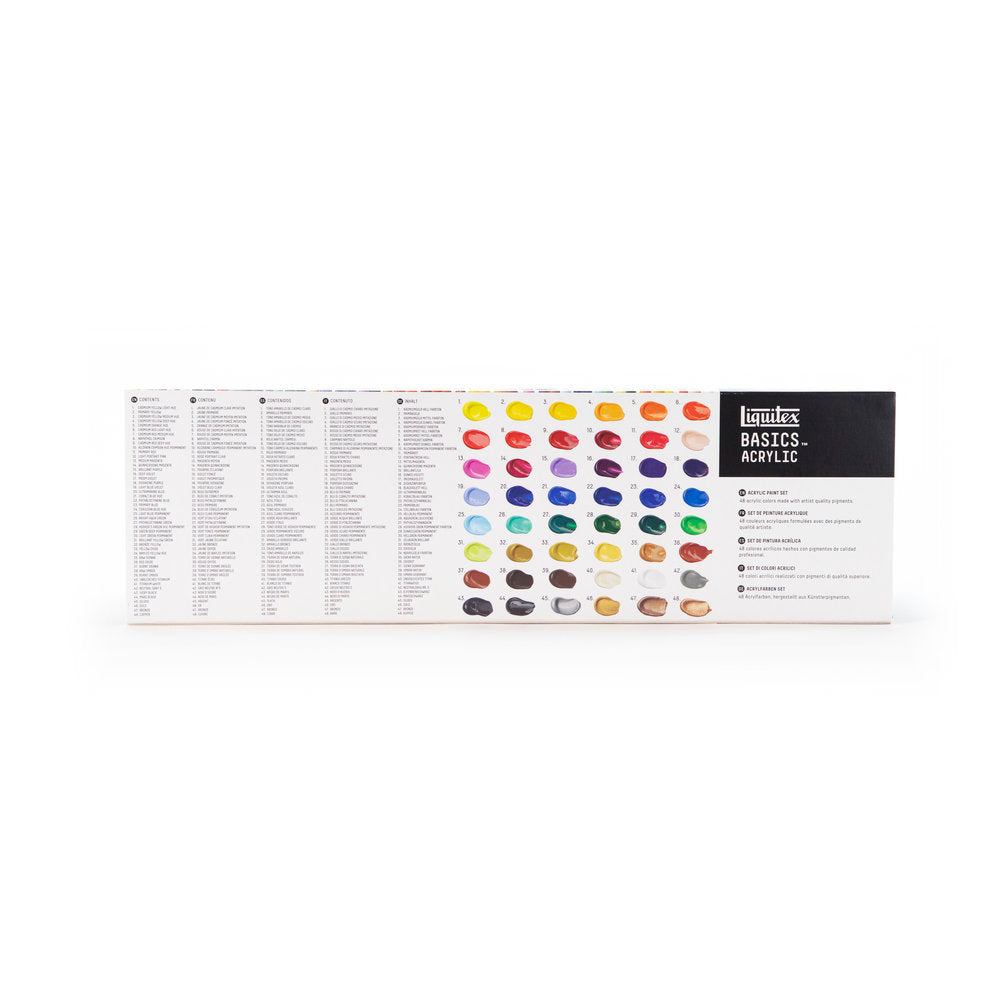Basics Acrylic Set - 48x22ml – Liquitex
