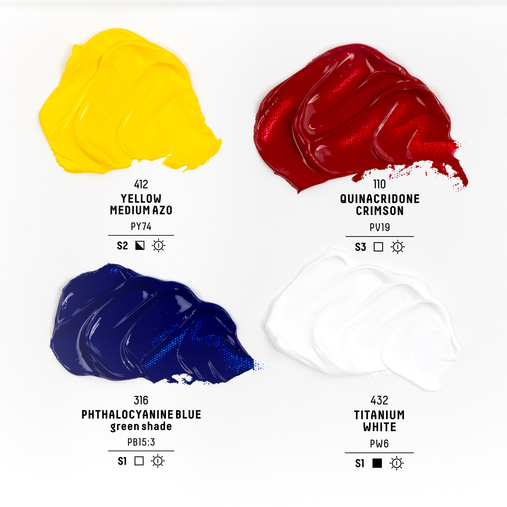 Bio-Based Heavy Acrylic 4x75ml Set - Mixing – Liquitex