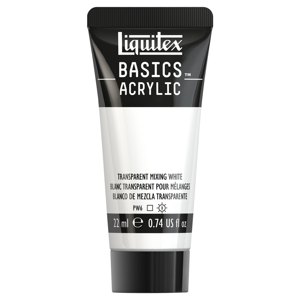 Basics Acrylic Color - Transparent Mixing White – Liquitex