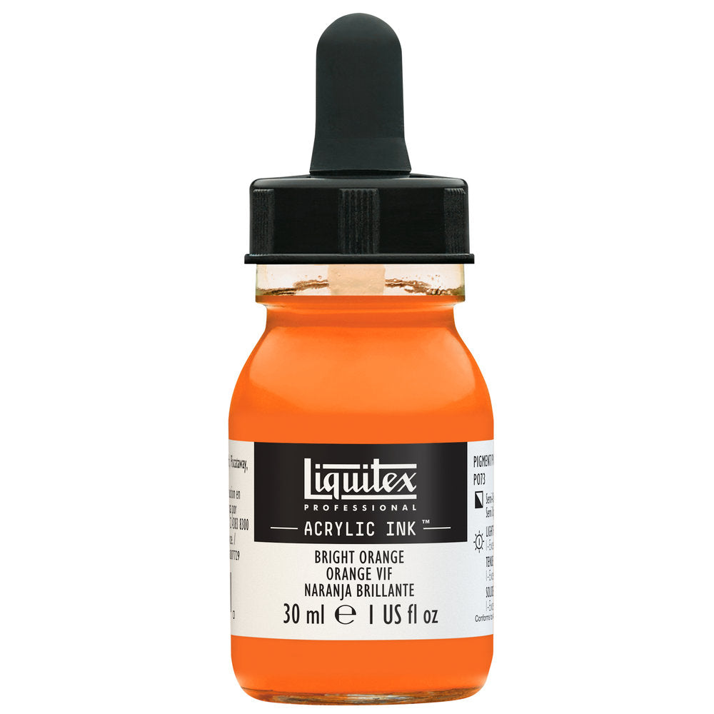 Professional Acrylic Ink - Bright Orange – Liquitex