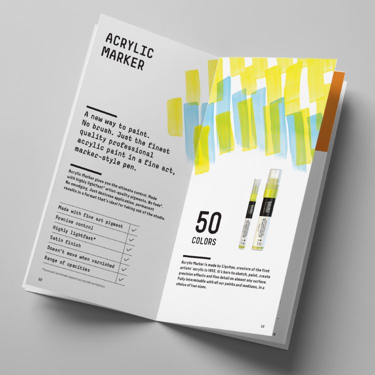 Guides, project sheets & color charts – Liquitex