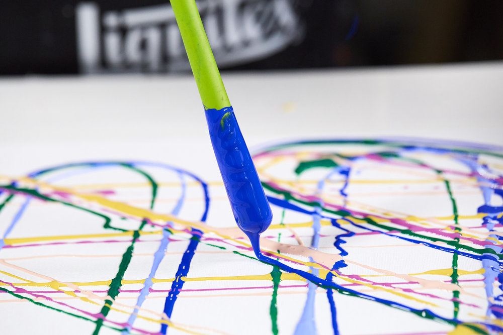 STRING GEL TECHNIQUES – Liquitex