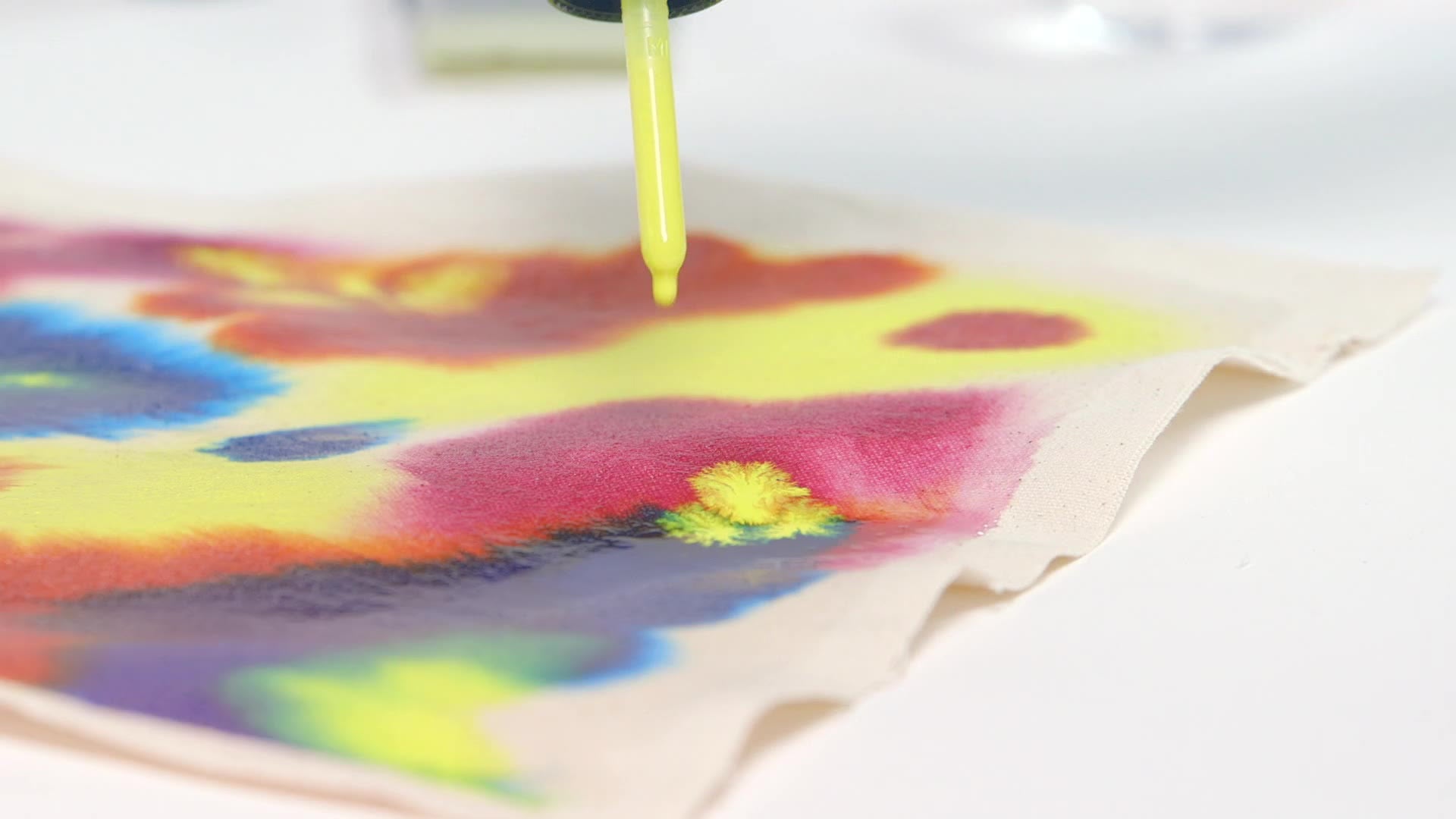 HOW TO STAIN RAW CANVAS WITH ACRYLIC INKS – Liquitex